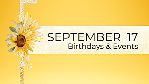 On This Day - September 17, 2026 - National Day Calendar
