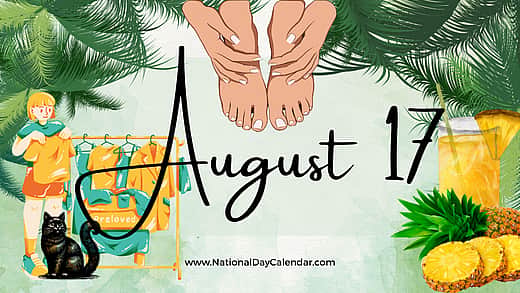 On This Day - August 17, 2026 - National Day Calendar