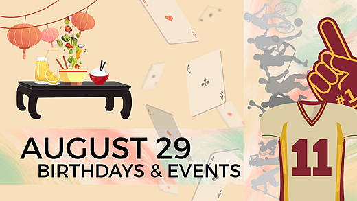 On This Day - August 29, 2026 - National Day Calendar