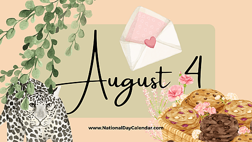 On This Day - August 4, 2026 - National Day Calendar