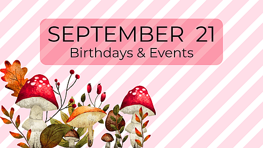 On This Day - September 21, 2026 - National Day Calendar