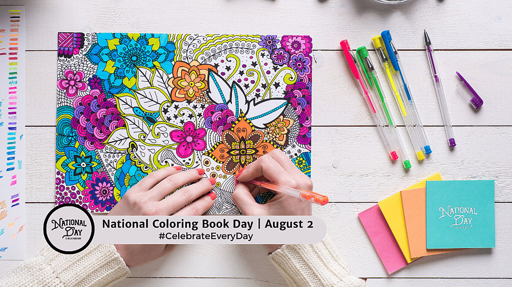 NATIONAL COLORING BOOK DAY - National Day Calendar