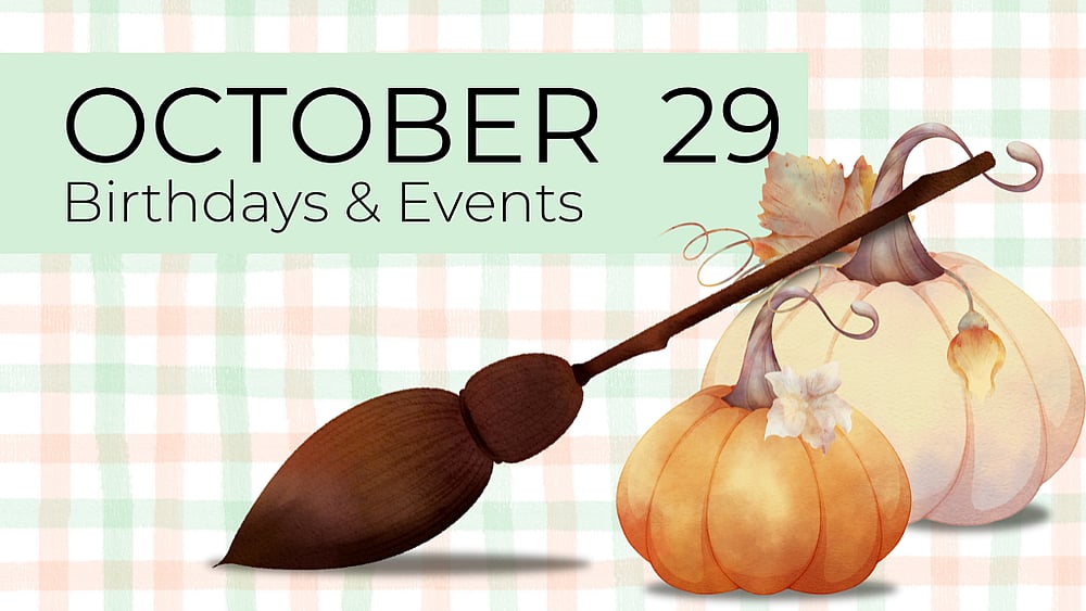 Birthdays & Historical Events – December 29 - National Day Calendar