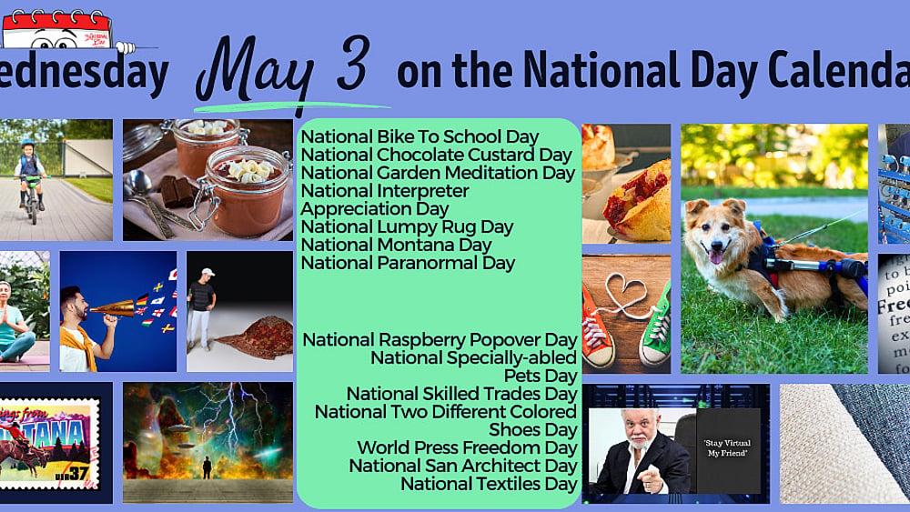 MAY 3, 2023 | NATIONAL TWO DIFFERENT COLORED SHOES DAY | NATIONAL ...