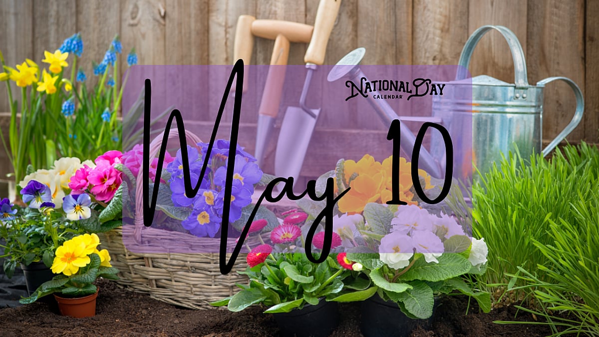 MAY 10 | Birthdays and Events - May 10, 2026 - National Day Calendar