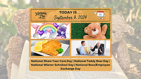SEPTEMBER 9, 2024 | NATIONAL TEDDY BEAR DAY | CARE BEARS™ SHARE YOUR ...