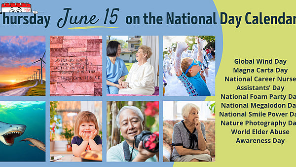 JUNE 15, 2023 | NATIONAL FOAM PARTY DAY | NATIONAL SMILE POWER DAY ...