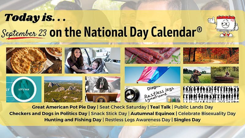 SEPTEMBER 23, 2023 | NATIONAL GREAT AMERICAN POT PIE DAY | TEAL TALK ...
