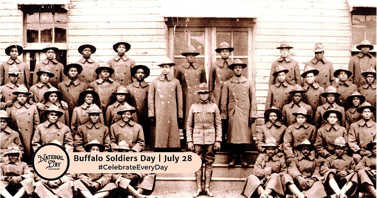 BUFFALO SOLDIERS DAY - July 28, 2026 - National Day Calendar