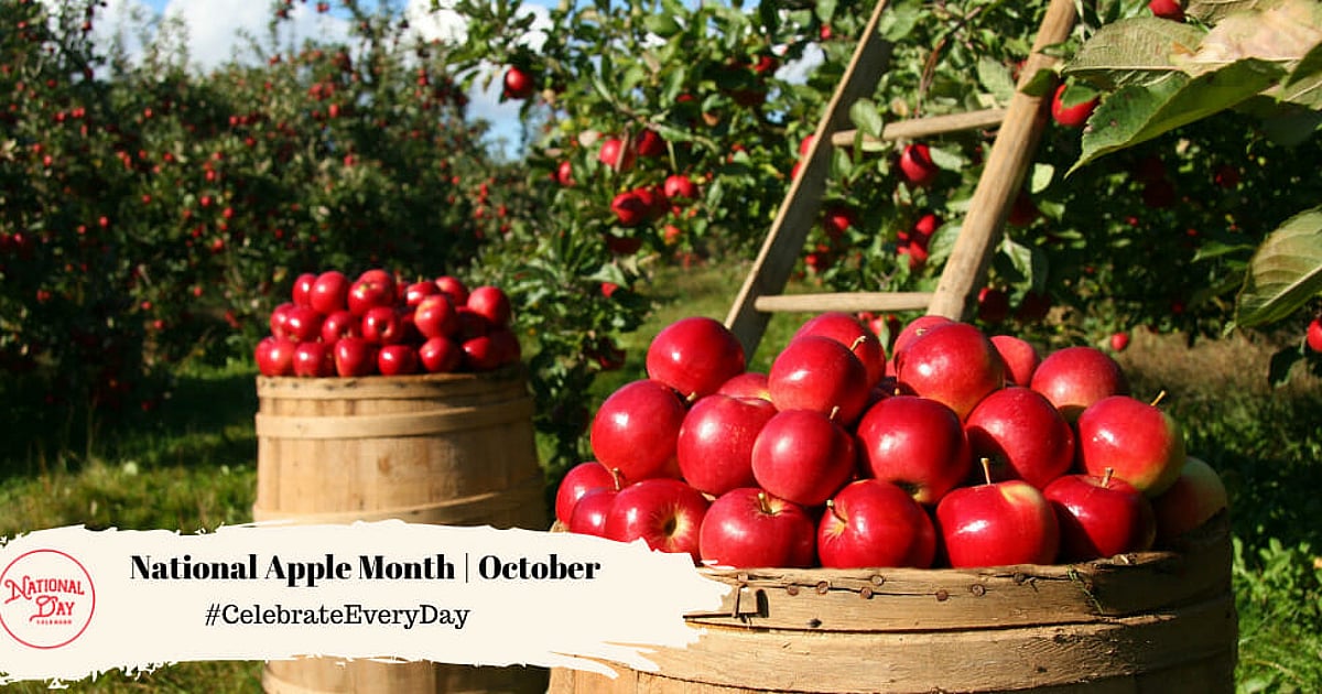NATIONAL APPLE MONTH - October 1, 2026 - National Day Calendar