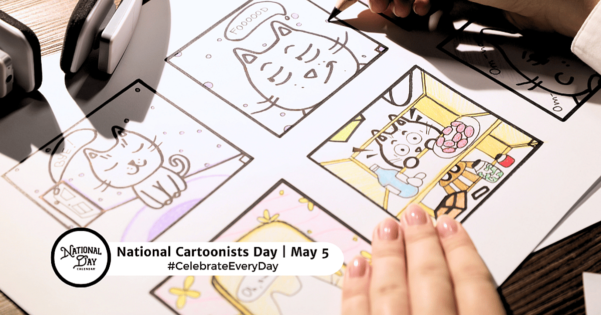 NATIONAL CARTOONISTS DAY - May 5, 2026 - National Day Calendar