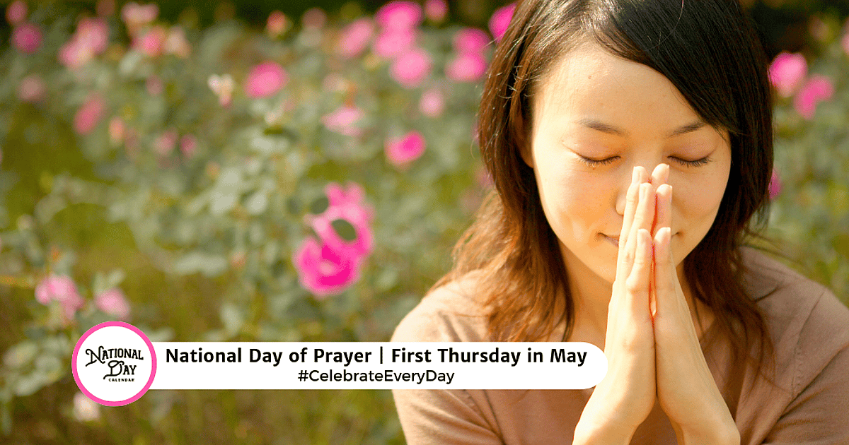 NATIONAL DAY OF PRAYER - May 7, 2026 - National Day Calendar