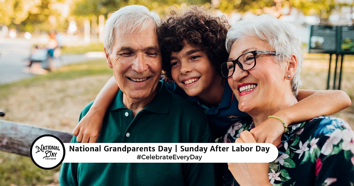 NATIONAL GRANDPARENTS DAY - September 13, 2026 - National Day Calendar