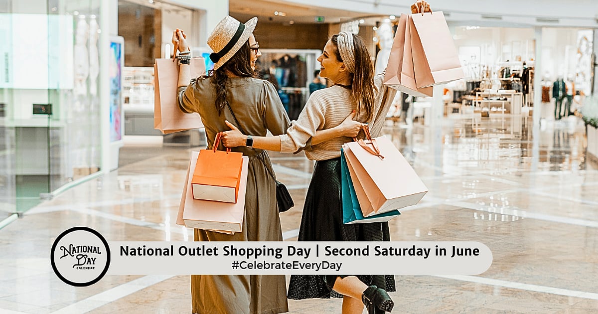 NATIONAL OUTLET SHOPPING DAY - June 12, 2027 - National Day Calendar