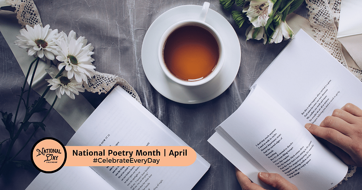 NATIONAL POETRY MONTH - April 1, 2026 - National Day Calendar