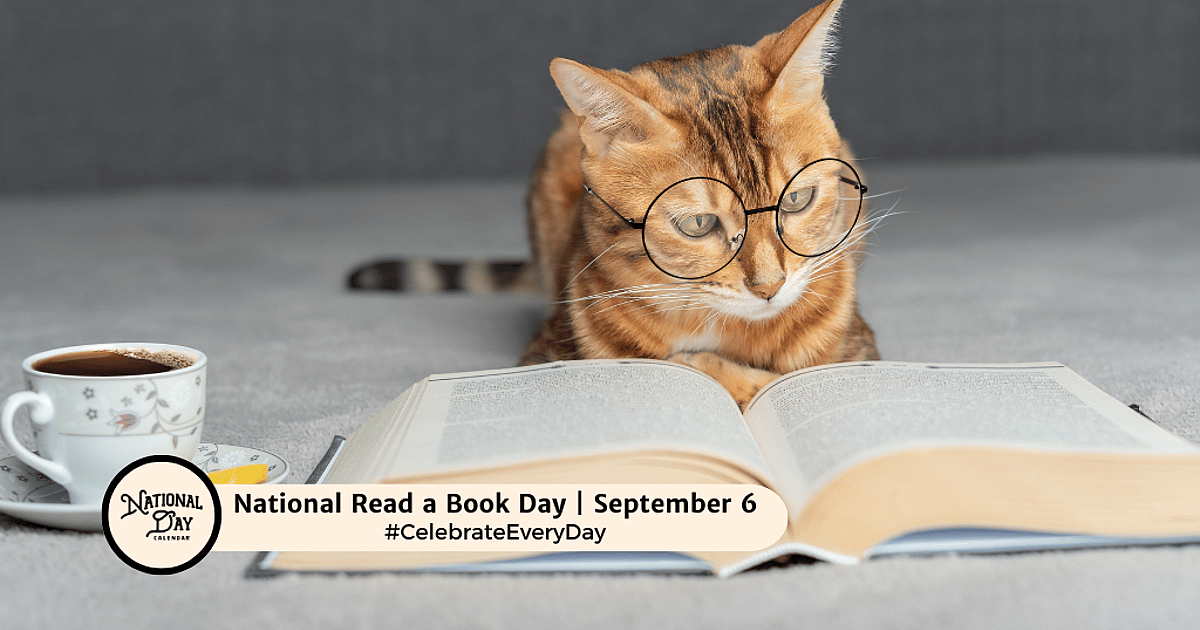 NATIONAL READ A BOOK DAY - September 6, 2026 - National Day Calendar