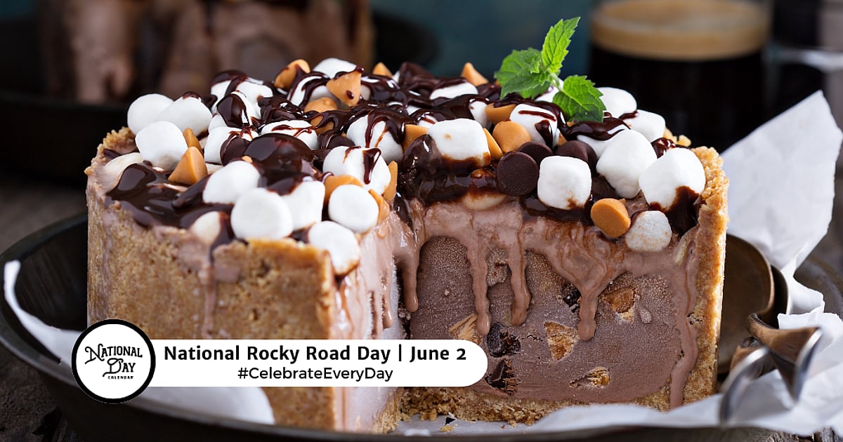 NATIONAL ROCKY ROAD DAY - June 2, 2026 - National Day Calendar