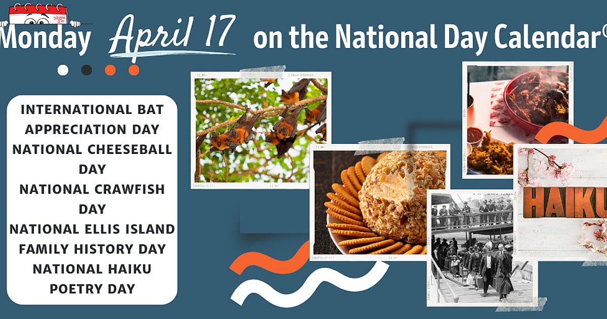 APRIL 17, 2023 | NATIONAL HAIKU POETRY DAY | INTERNATIONAL BAT ...